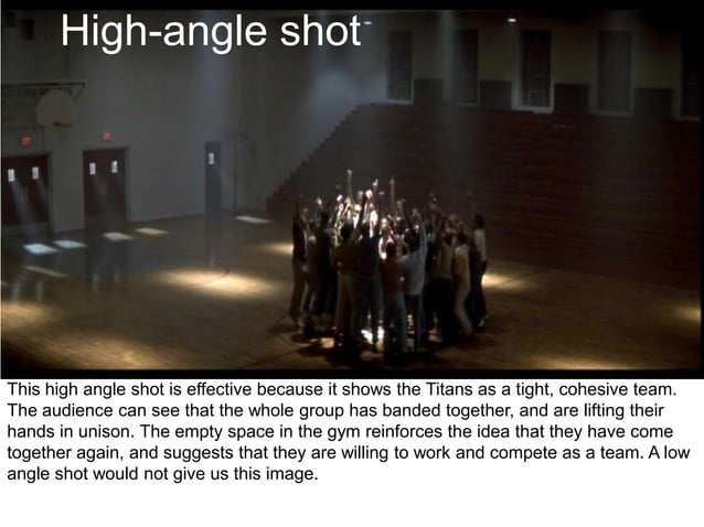 Remember the titans film techniques | PPTX