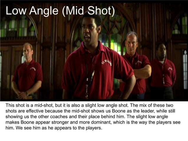 Remember the titans film techniques | PPTX