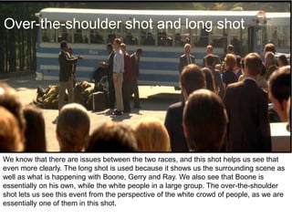 Remember the titans film techniques | PPTX