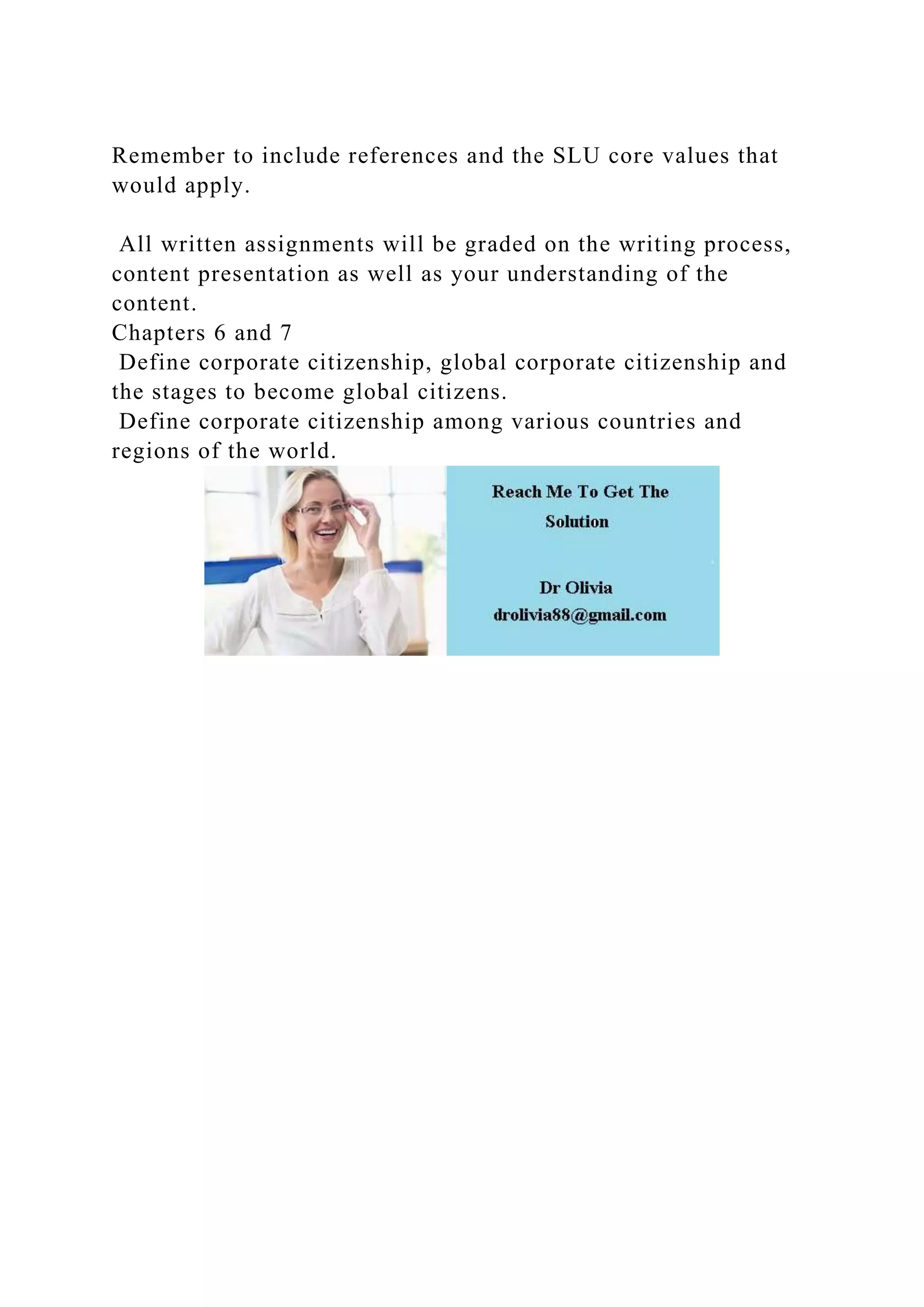 Remember to include references and the SLU core values that would ap.docx