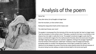 remembrance by Emily Brontë | PPTX