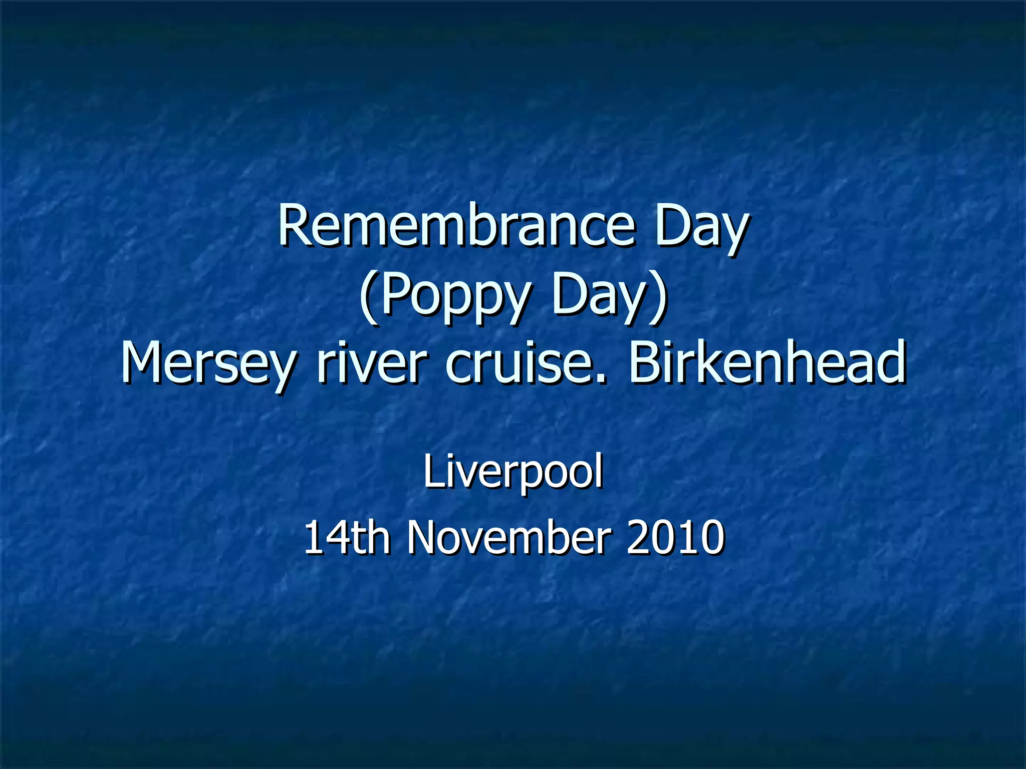 Remembrance day | PPT