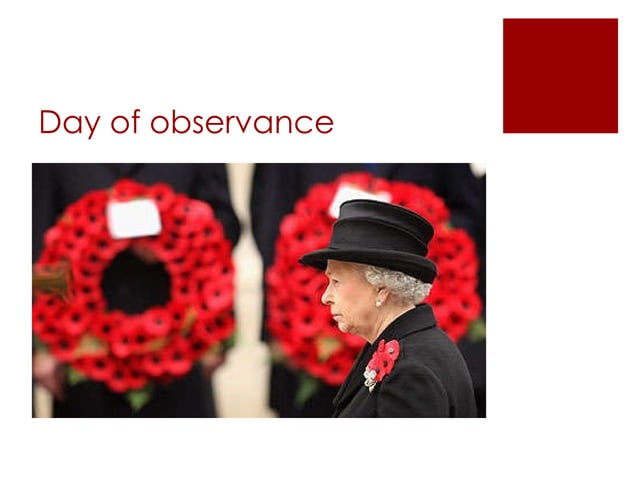 Remembrance day | PPT