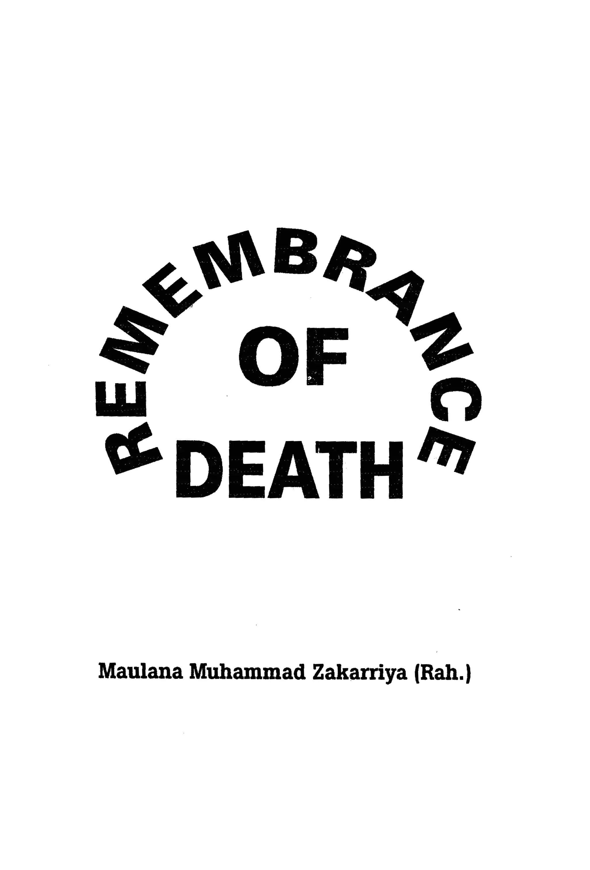 Remembrance of Death | PDF