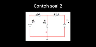RANGKAIAN ARUS MESH Soal | PPTX