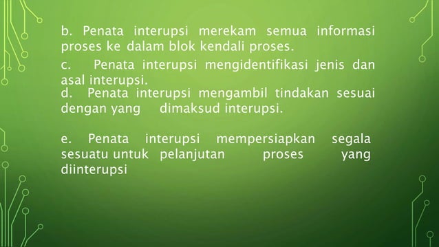 Remidial sistem mikroprosesor interrupt [dwi novia prasetyo 1410501052] | PPTX