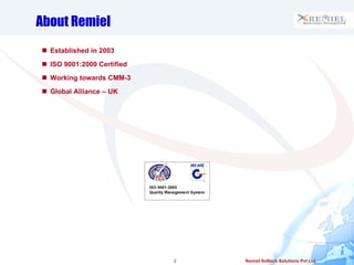 Remiel softech solutions | PPT