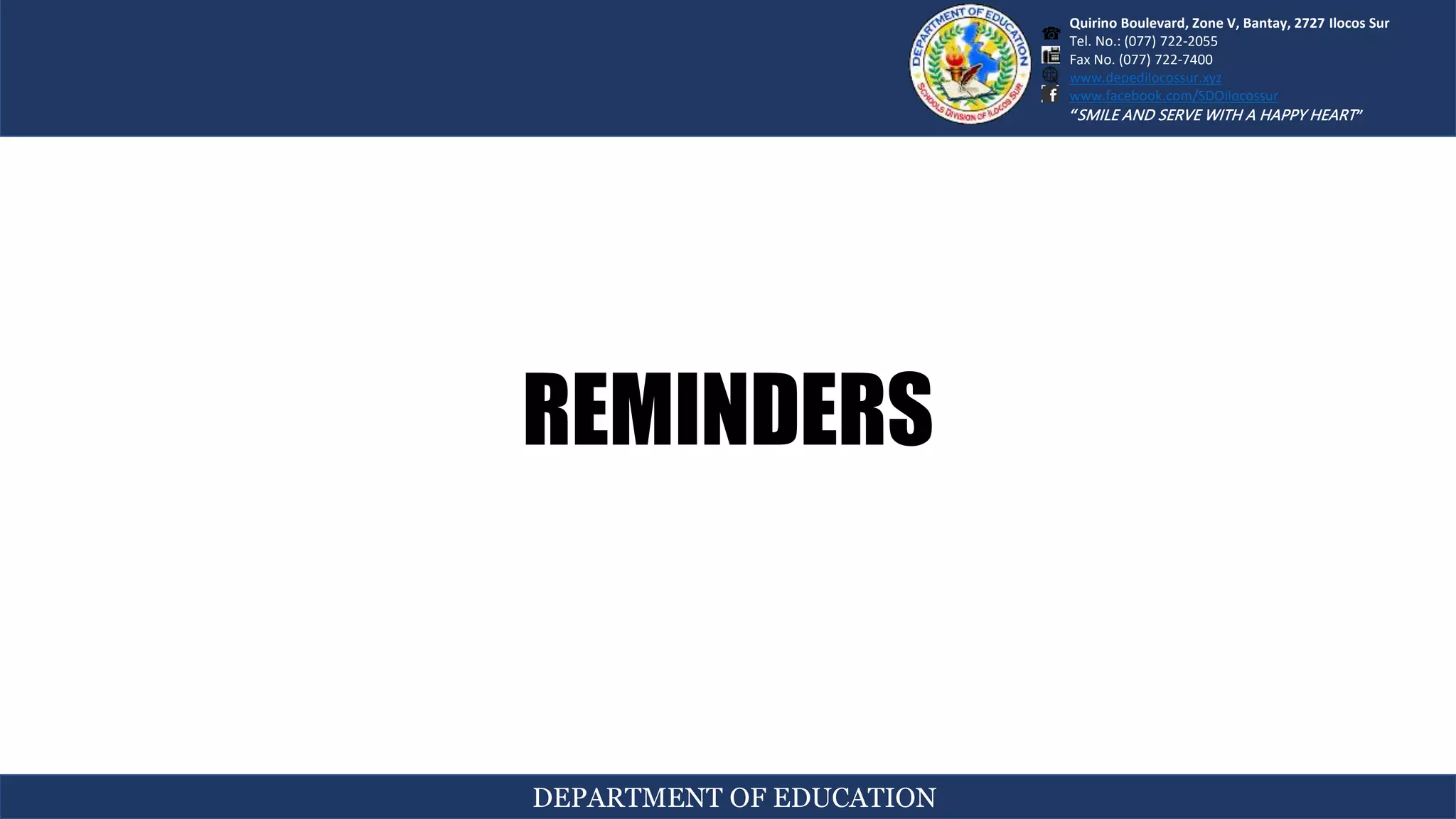 REMINDERS.pptx