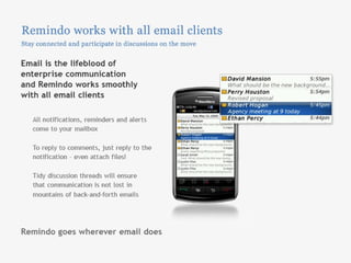 Remindo Overview | PPT