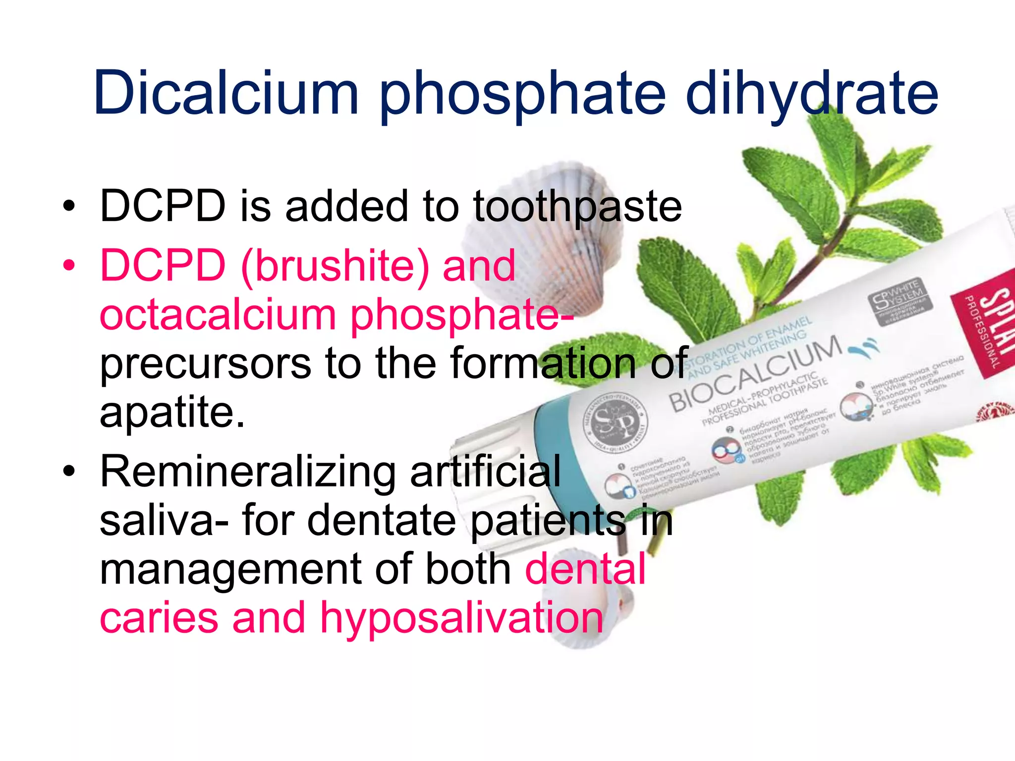 Tooth Remineralizing agents in pediatric dentistry | PPTX