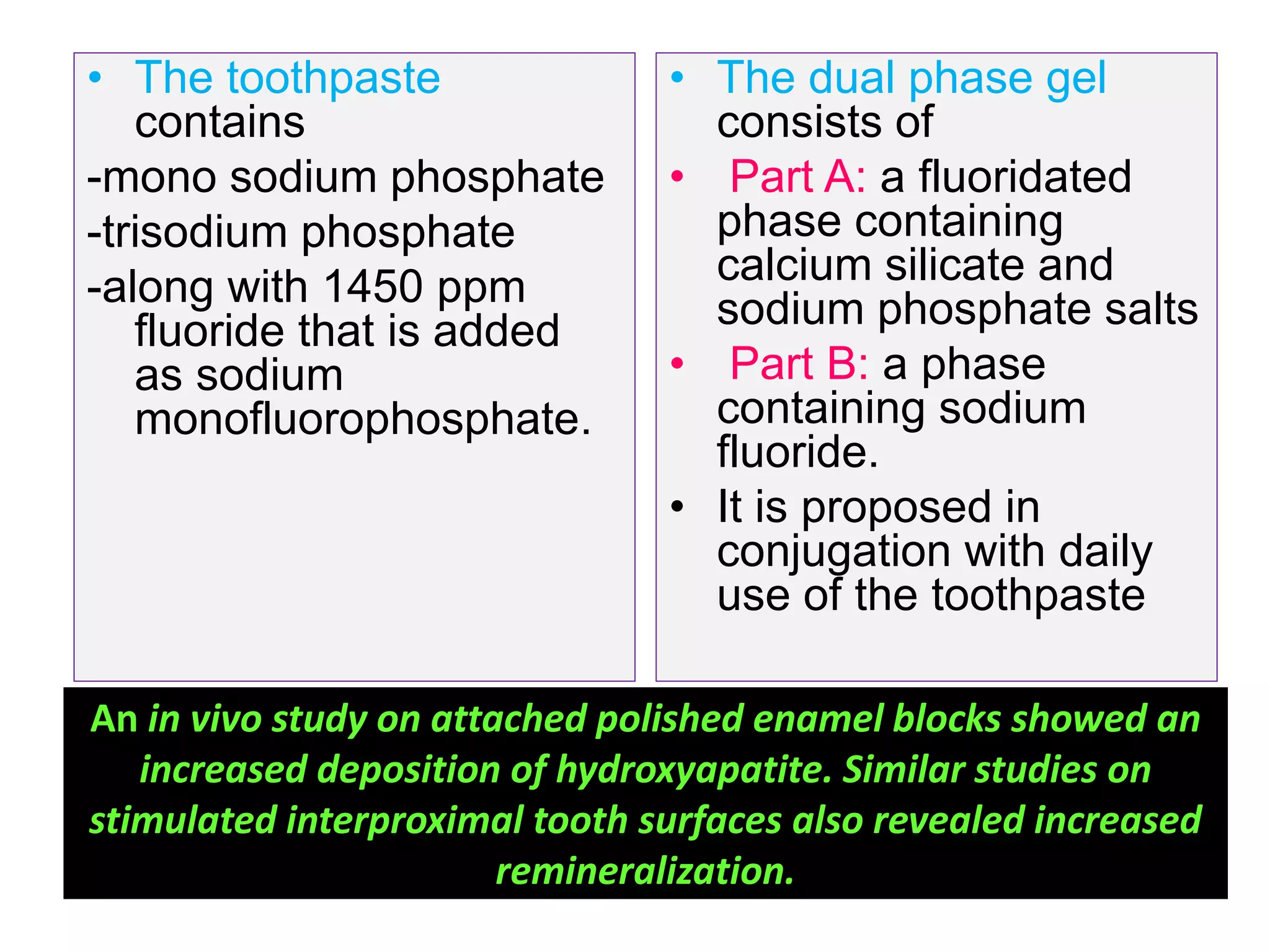 Tooth Remineralizing agents in pediatric dentistry | PPTX