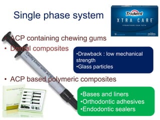 Tooth Remineralizing agents in pediatric dentistry | PPTX