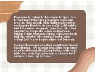 Tradisi Sunda - Tokoh Pewayangan.ppt