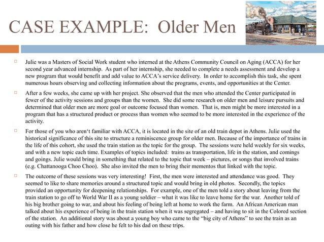 ARGEC: Reminiscence therapy for older adults | PDF