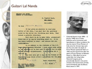 Presentation about reflecting on the life and work of Gandhi | PPT