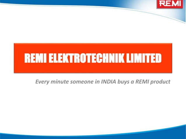 Remi Products application in Industrial, Laboratory and Clinical | PPTX ...
