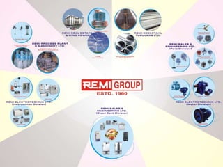 Remi Products application in Industrial, Laboratory and Clinical | PPTX