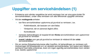 Remisser och svar i vården | PPT