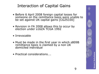 Remittance Basis Presentation(16.10.10) | PPT