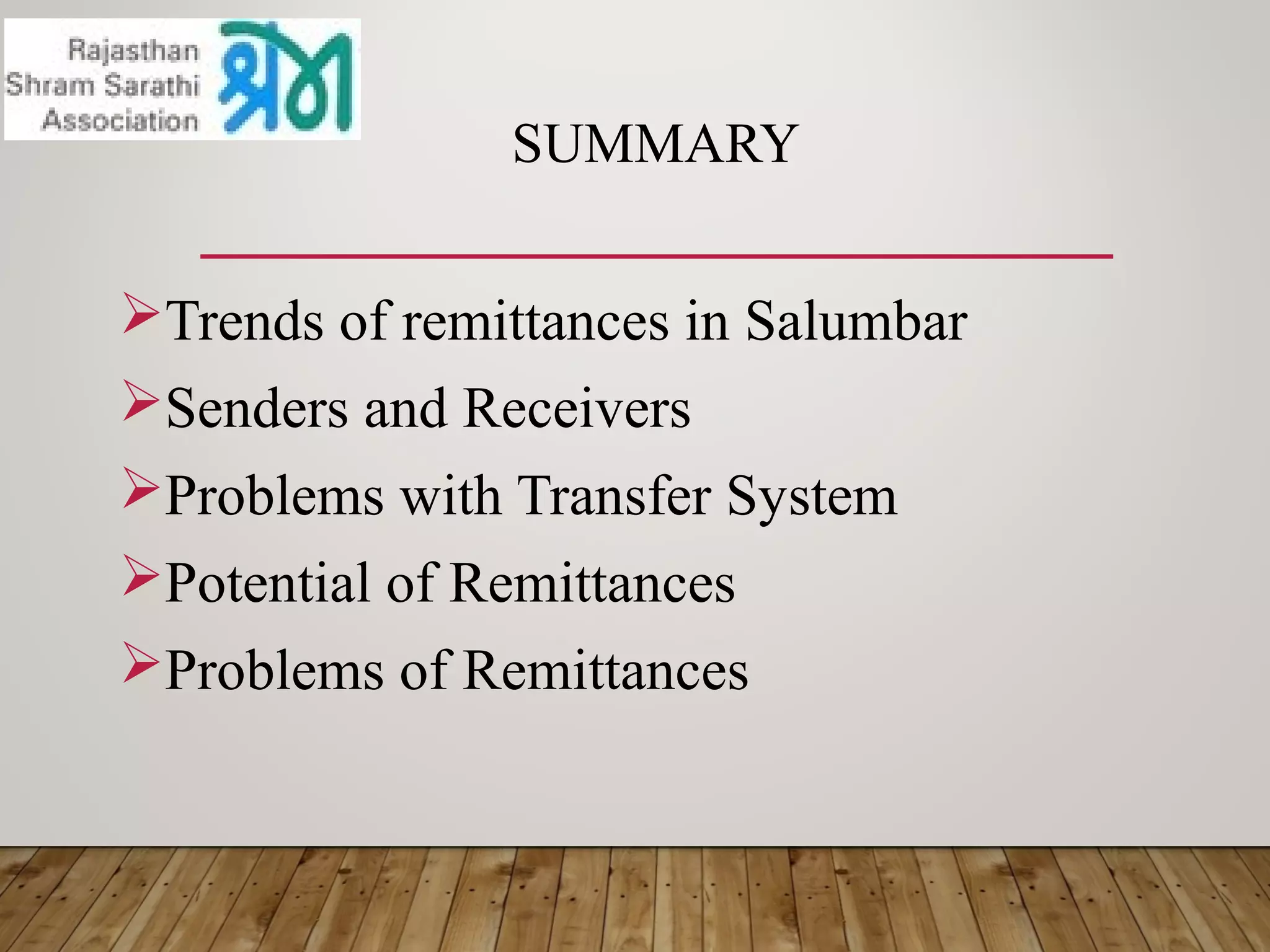 Remittances | PPT