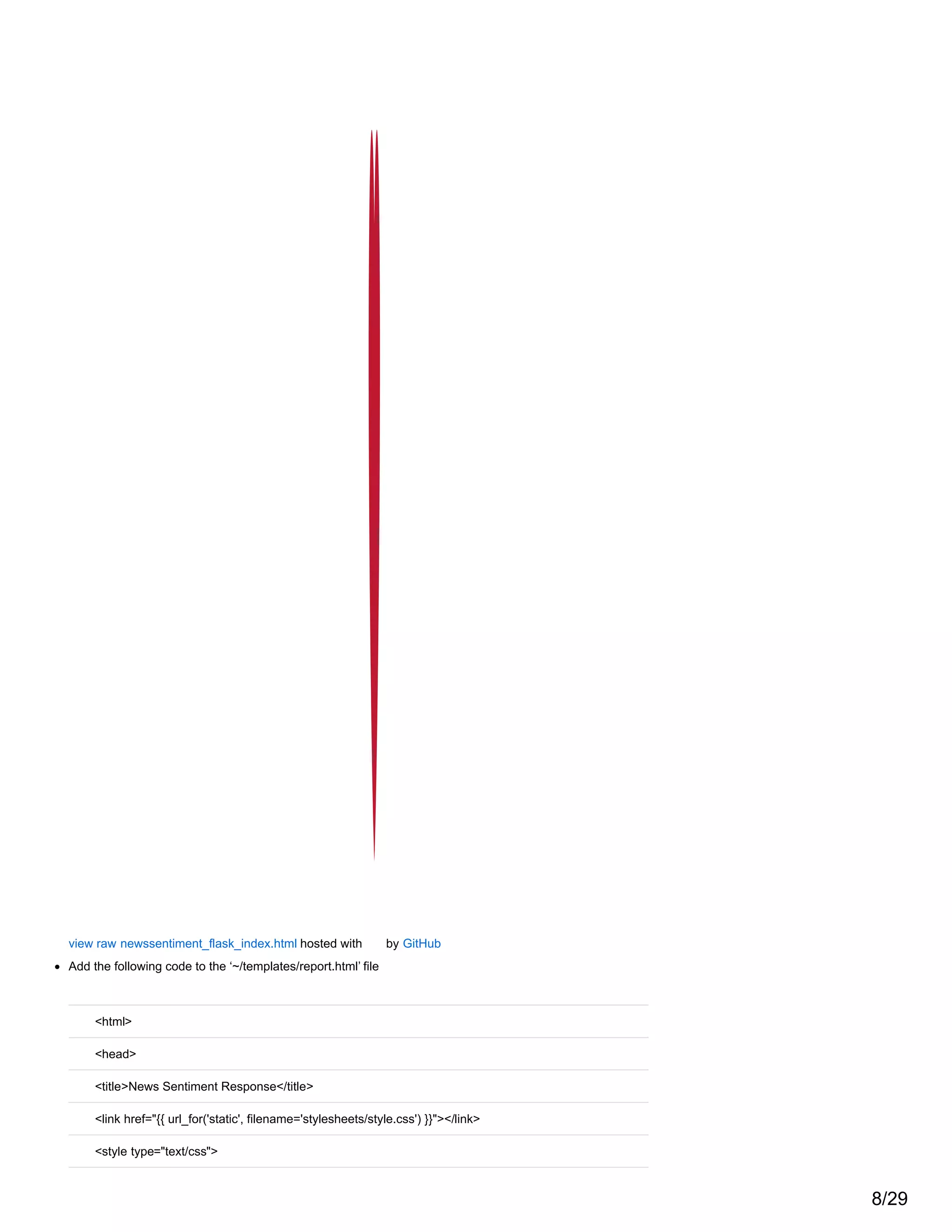 Creating Sentiment Line Chart with Watson | PDF | Web Development | Internet