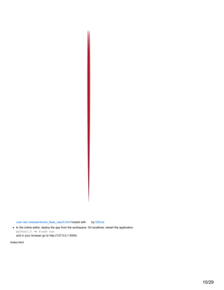 Creating Sentiment Line Chart with Watson | PDF | Web Development | Internet