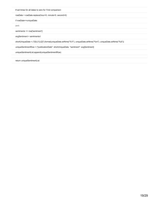 Creating Sentiment Line Chart with Watson | PDF | Web Development | Internet