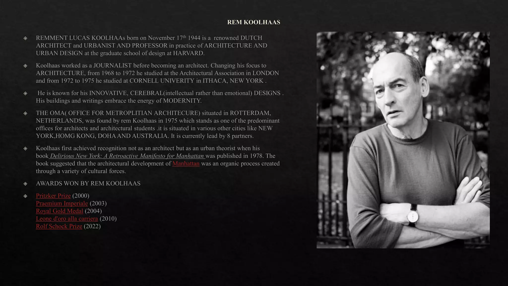 REM KOOLHAAS new ppt.pptx