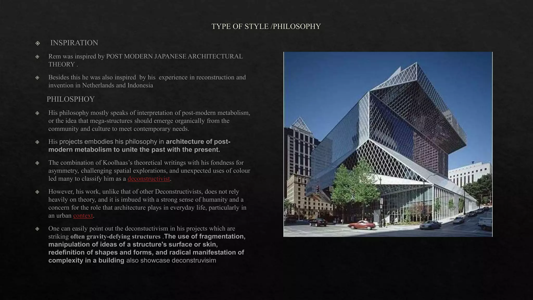 REM KOOLHAAS new ppt.pptx