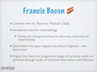 The Scientific Method (Course on Research Methods) | PDF