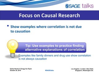 Teaching Research Methods: How to Make it Meaningful to Students | PDF