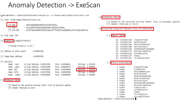 Remnux Tutorial 1 Statically Analyse Portable Executablepe Files Ppt