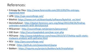 Remnux tutorial-1 Statically Analyse Portable Executable(PE) Files | PPTX