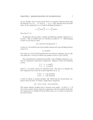 Remodulization of Congruences | PDF | Chemistry | Science