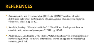remodelling of water distribution by EPANET (8) zzz.pptx