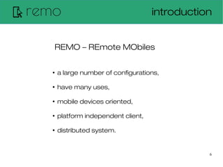 remo product introduction | ODP