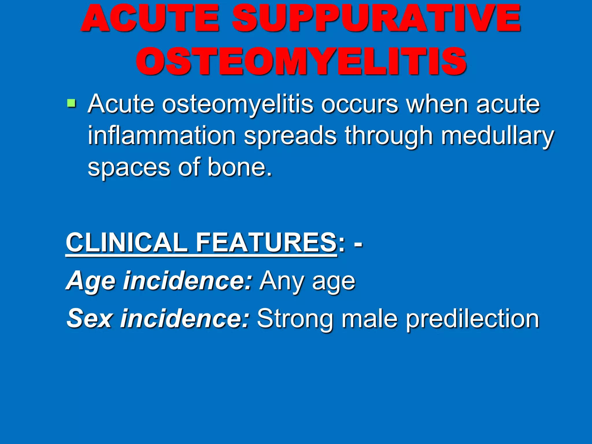osteomyelitis | PPTX