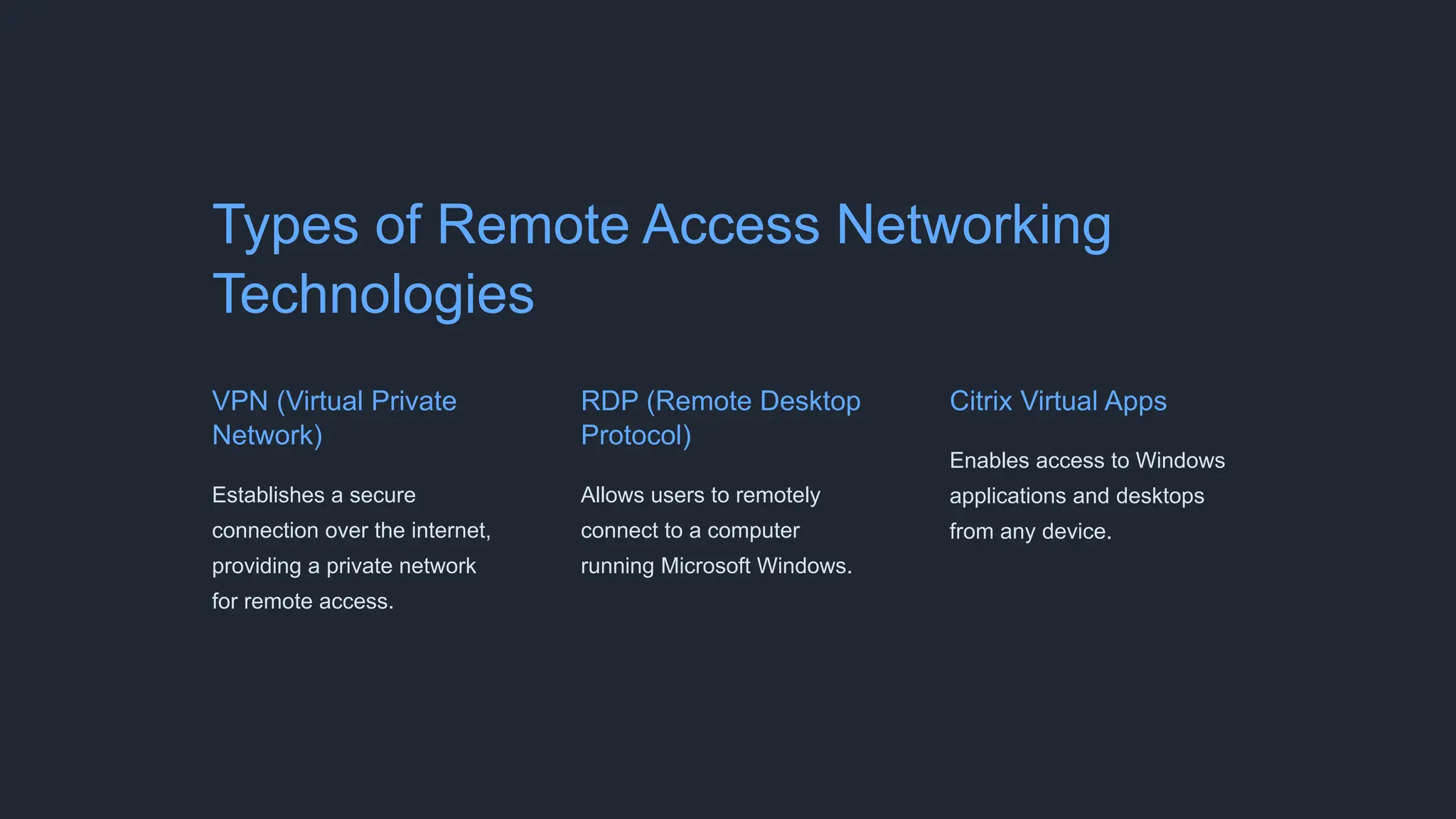 Remote-Access-Network .........,........ | PPTX
