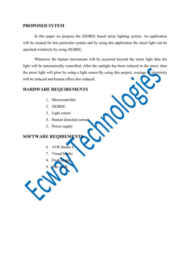 Remote Control System Of High Efficiency And Intelligent Street