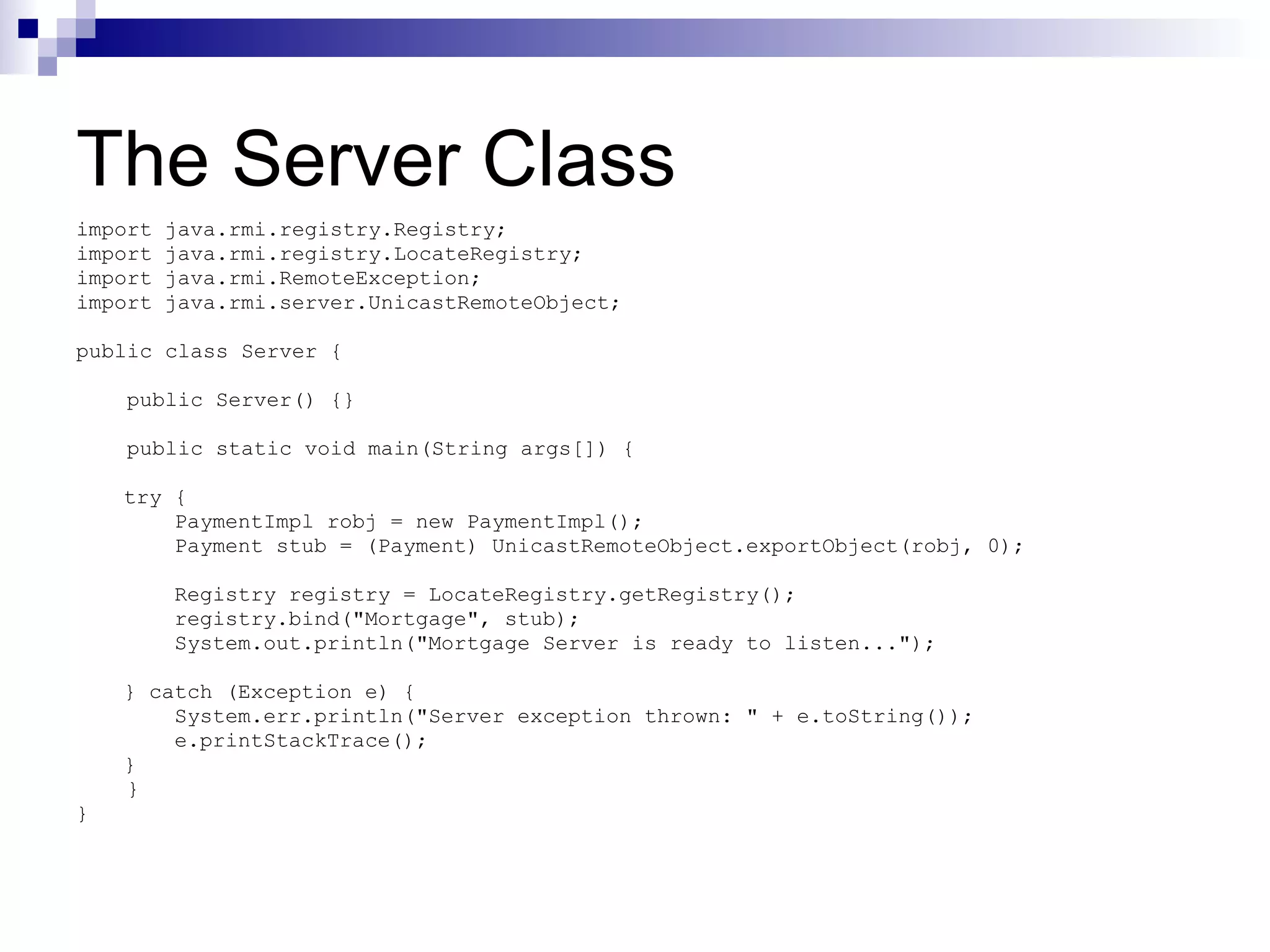 Remote Method Invocation | PPT