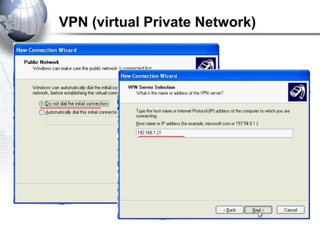 Remote access connection | PPT
