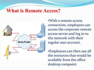 Remote access service | PPTX