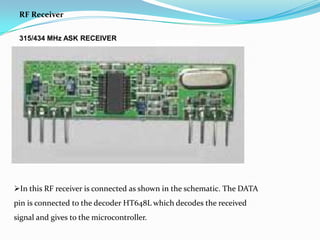 Remote accident report system for highways using rf | PPTX