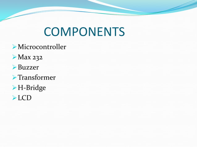 Remote accident report system for highways using rf | PPTX | Radio Control | Hobbies & Interests