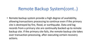 Remote backup system | PDF
