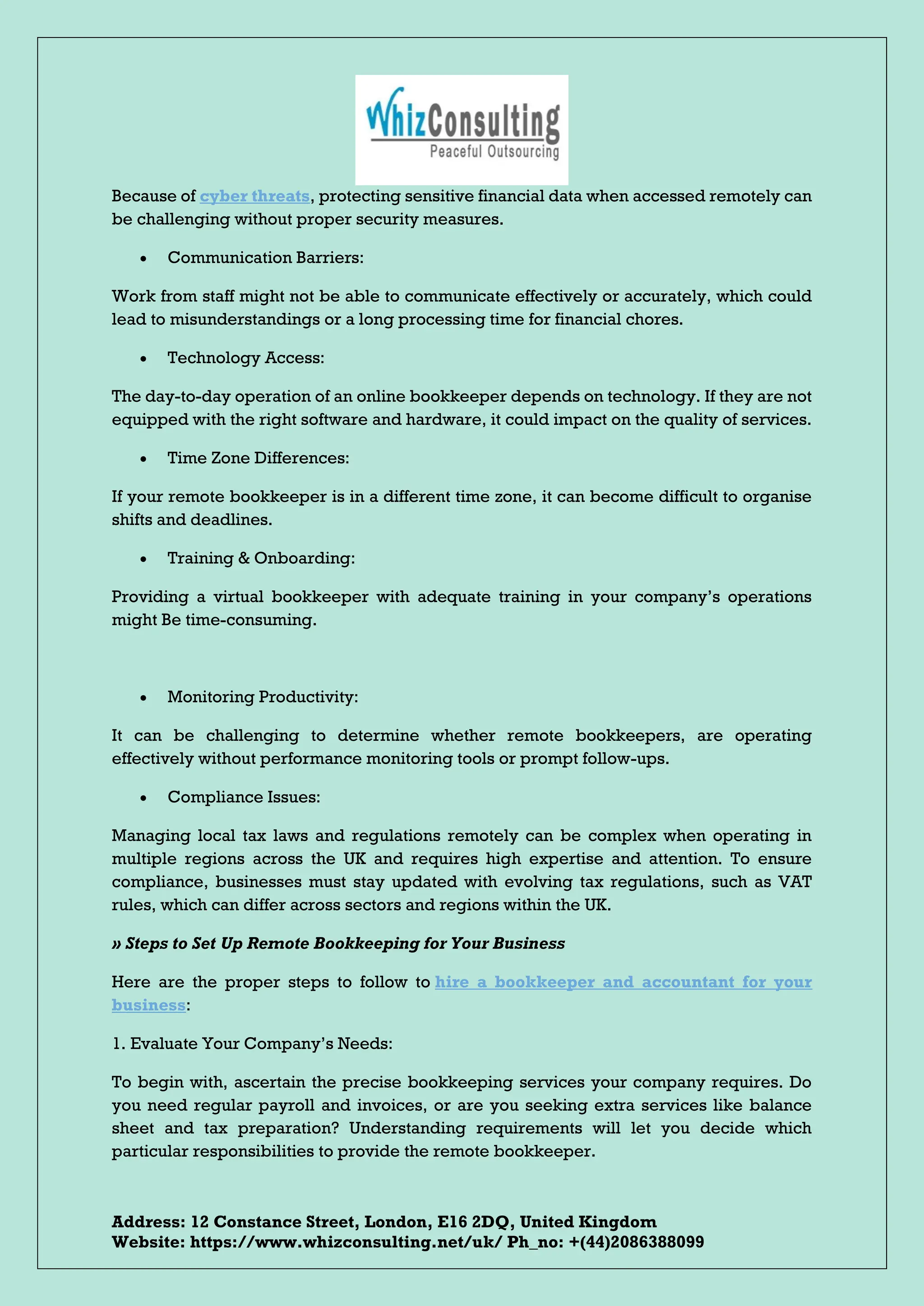 Everything You Need to Know About Remote Bookkeeper | PDF