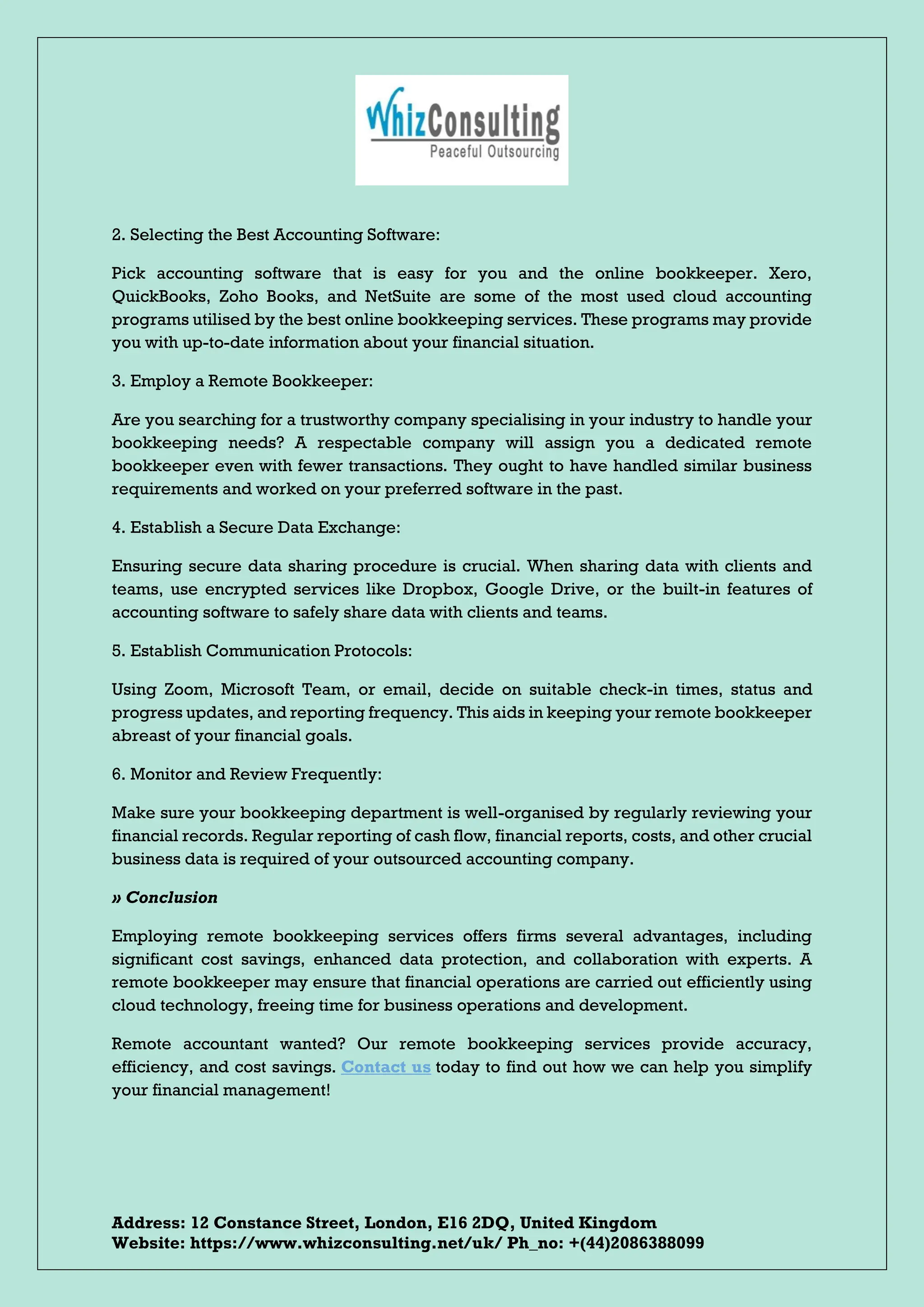 Everything You Need to Know About Remote Bookkeeper | PDF