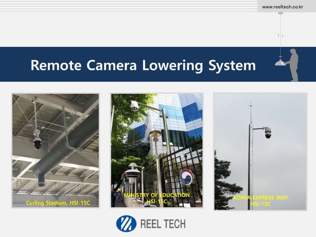 Camera Lowering System (Remote Control) REEL TECH | PPT
