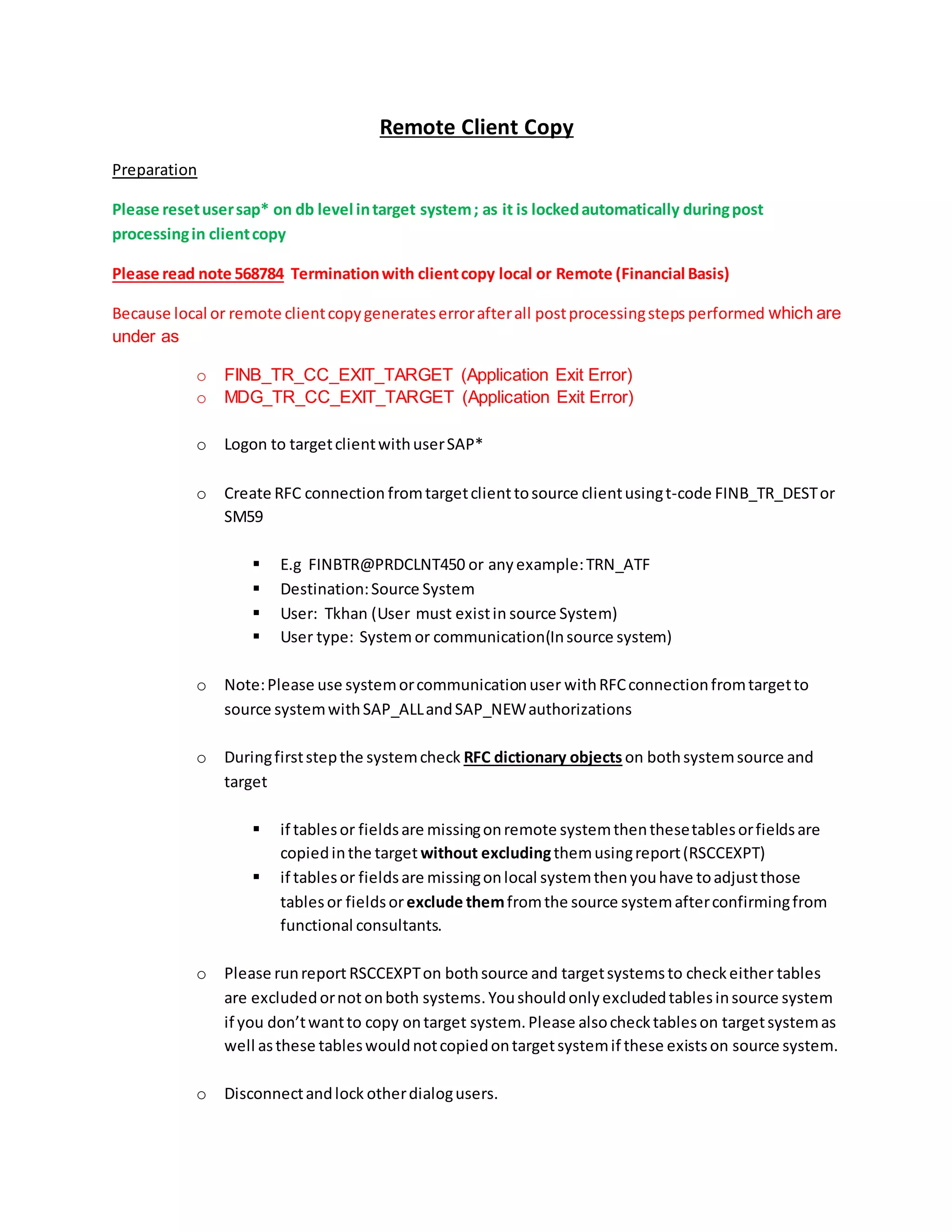 Remote client copy | PDF