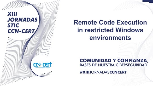 Remote code execution in restricted windows environments | PPT
